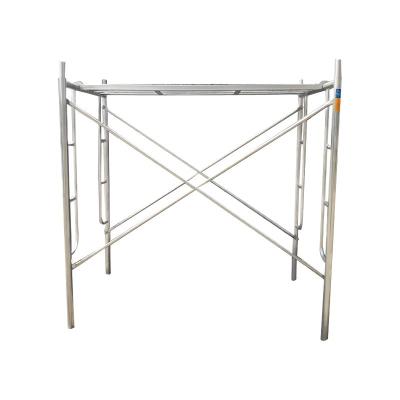 China Standard Size Walk Through Scaffolding Galvanization Stable Scaffolding 2m Height 1.2m Width for sale
