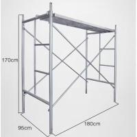 China Q235 Galvanized Steel Scaffolding Rigid Modular System Scaffold With Diagonal Brace for sale