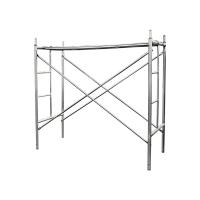 China Prefabricated Walk Through Frame Scaffolding Heavy Duty Modular Type Scaffolding 2.5m Standard for sale