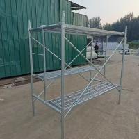 China Modular Frame Scaffolding System Customized Stable Scaffold For Commercial Building Facades for sale