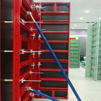 China Reusable Steel Frame Formwork 1200x2400mm Formwork For Concrete Wall And Slab Construction for sale