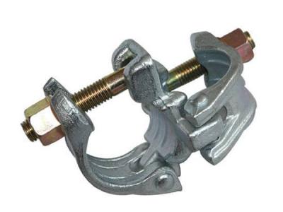 China Professional Scaffolding Accessory Silver Scaffolding Swivel Clamps For Construction for sale