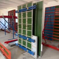 China 60KN/sqm Q235 Steel Frame Formwork with 12mm Front Panel for Concrete Walls and Columns for sale