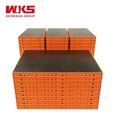 China Aluminum Frame Formwork Modular Panel System for Concrete Walls for sale