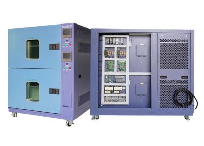 China 120 Pattern High Low Temperature Shock Test Chamber 80L to 1500L Color Touch Panel Control for sale