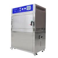 China Medium UV Lamp Accelerated Aging Test Chamber Sunlight Simulate Ultraviolet Weathering Aging Tester for sale