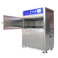 China Medium UV Lamp Accelerated Aging Test Chamber Sunlight Simulate Ultraviolet Weathering Aging Tester for sale