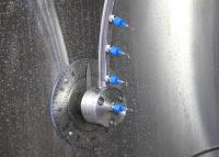 China Simulated Water Shower IPX3 IPX4 Rain Test Chamber Touch Screen 400mm 500mm for sale