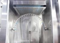 China Simulated Water Shower IPX3 IPX4 Rain Test Chamber Touch Screen 400mm 500mm for sale