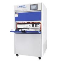 China Xenon Arc Weathering Test Chamber with Water Spray 3 Lamp 2800 cm² Exposure Area for sale