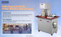 China Multi-Channel Particle Filtration Efficiency Tester PFE Mask Test Machine 0.3-5.0µm 0-100L/min for sale
