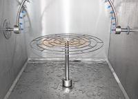 China Touch Screen IPX3 IPX4 Rain Test Chamber with Swing Pipe 400mm 500mm for sale
