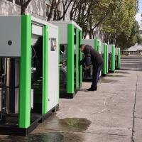 China 110kW 150HP Food Grade Oil Free Screw Air Compressor Medical Class 0 Certified for sale