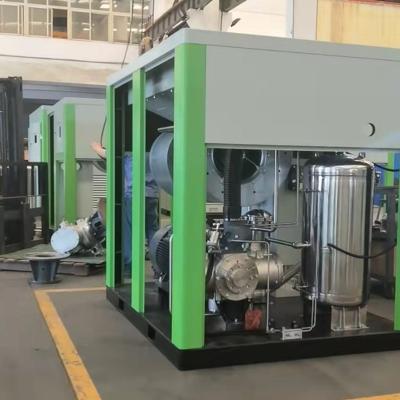 China 110kw Stationary Oil Free Screw Air Compressor 20m3/min 0.7Mpa Industrial for sale