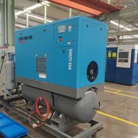 China 22kW 30HP 16 Bar Portable Screw Air Compressor with Integrated Air Dryer 500L Tank for sale