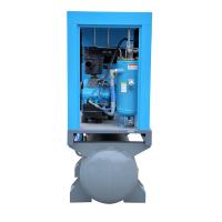 China 20HP 15kW Screw Air Compressor 350L Tank Dryer Integrated All In One for Laser Cutting for sale