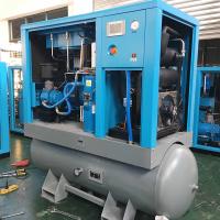 China 15kW 20hp Combined Screw Air Compressor 500L Tank 16bar with Air Dryer for sale