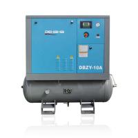 China 7.5kW 10hp Rotary Screw Air Compressor 260L Tank 8 Bar Portable Industrial for sale