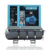 China 15hp 11kW High Pressure Screw Air Compressor 16 bar 1.05 m3/min for Fiber Laser Cutting for sale