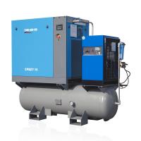 China 15kW 20HP Integrated Screw Air Compressor 1.51m3/min 1.58Mpa Twin Screw Air Compressor for sale