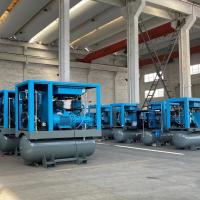 China 15kW 20HP Integrated Screw Air Compressor 1.51m3/min 1.58Mpa Twin Screw Air Compressor for sale