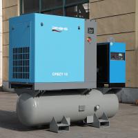China 15kW 20HP Integrated Screw Air Compressor 1.51m3/min 1.58Mpa Twin Screw Air Compressor for sale