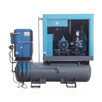 China 15kW 20HP Integrated Screw Air Compressor 1.51m3/min 1.58Mpa Twin Screw Air Compressor for sale