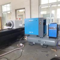 China Small Belt Driven Rotary Air Compressor 20hp 15kw Variable Frequency Air Compressor for sale