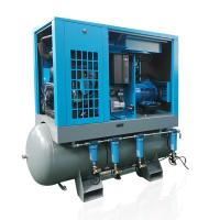 China 20hp 15kW Variable Speed Screw Air Compressor 16bar All-in-One for Fiber Laser Cutting for sale