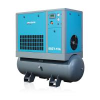 China Stationary 232 Psi Combined Screw Air Compressor 15 Hp Rotary Electric Portable 11kW 500L Tank for sale