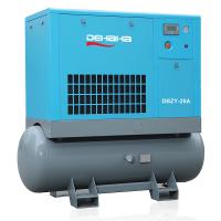 China 15kW 20 HP Portable Air Compressor Screw Type Compressor 500 Liter Air Compressor for sale