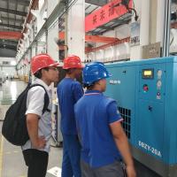 China All In One 16 Bar 15kW Rotary Screw Air Compressor with 500L Tank and Dryer for sale