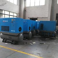 China Integrated 500L Rotary Screw Air Compressor 20hp 15kW for Fiber Laser Cutting Machine for sale