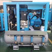 China 16 Bar 20 HP Integrated Screw Air Compressor for Fiber Laser Cutting 1.52 m3/min for sale