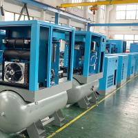 China 16 Bar 20 HP Integrated Screw Air Compressor for Fiber Laser Cutting 1.52 m3/min for sale