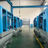 China 16 Bar 20 HP Integrated Screw Air Compressor for Fiber Laser Cutting 1.52 m3/min for sale