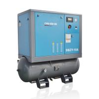 China 7.5kw 10hp Fixed Speed Integrated Screw Air Compressor 260L Tank Dryer for sale