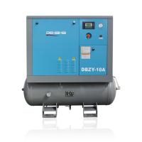 China 7.5kw 10hp Fixed Speed Integrated Screw Air Compressor 260L Tank Dryer for sale