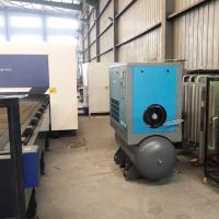 China 7.5kw 10hp Fixed Speed Integrated Screw Air Compressor 260L Tank Dryer for sale