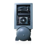 China 16 Bar High Pressure Screw Air Compressor Tank Mounted For Laser Cutting for sale