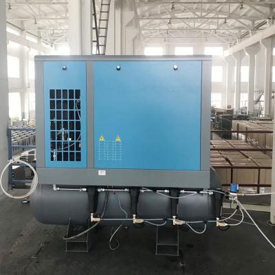 China 16 Bar 11kW 15HP Integrated Screw Air Compressor All In One Rotary Screw Compressor for sale
