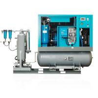 China 22kW 30HP Integrated Screw Air Compressor 16bar 500L Tank for Laser Cutting for sale