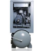 China Rotativo 15hp 11kw Combined Screw Air Compressor with 500L Tank and Dryer for sale