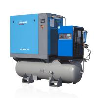 China 20hp 15kW PM Rotary Screw Air Compressor 1.58Mpa with Integrated Dryer for Laser Cutting for sale