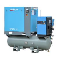 China All In One Rotary Screw Compressor 15kW 20HP 16bar 8bar for Laser Cutter for sale