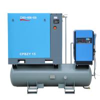 China All In One Rotary Screw Compressor 15kW 20HP 16bar 8bar for Laser Cutter for sale