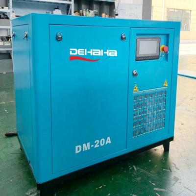 China De Ar Variable Speed Screw Compressor 20HP 15kW Rotary Screw Air Compressor for sale