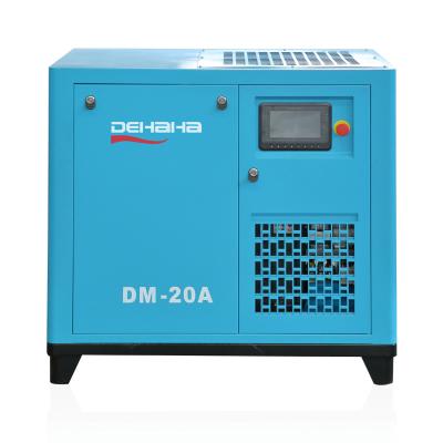 China PM VSD Screw Air Compressor 15kW 0.8MPa Industrial IE4 Oil Cooled Motor for sale