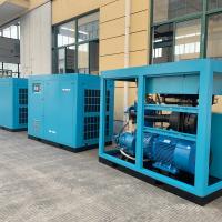 China 100HP Energy Efficient Electric Industrial Rotary Screw Type Air Compressor 75kw for sale