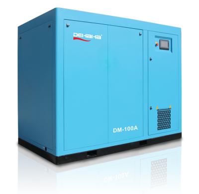 China Energy Saving Variable Speed Screw Compressor 10 Bar 75kw 100 Hp Screw Air Compressor for sale